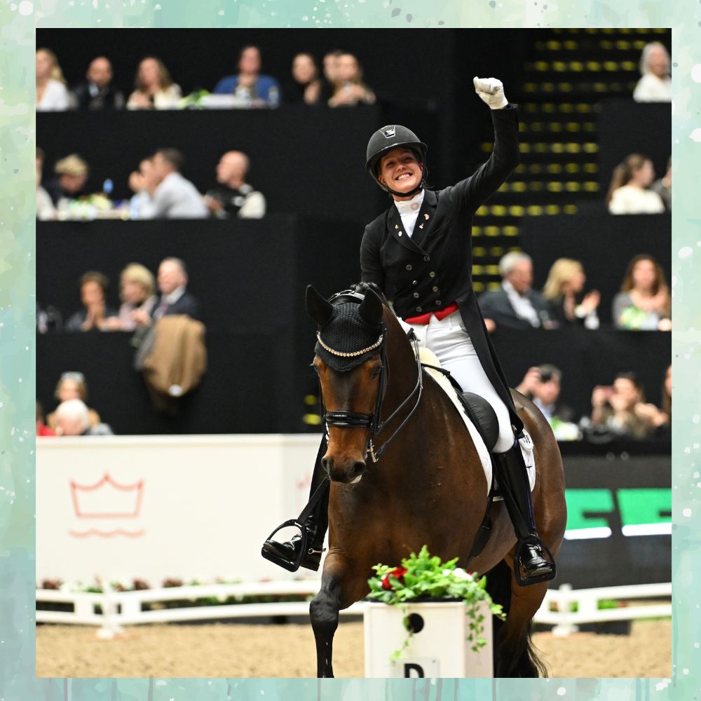 Cathrine og Freestyle er klar til Five Star Dressage